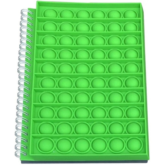 Toys | Push Pop Bubble Notebookpush Bubble Journalfidget Journal | Poshmark